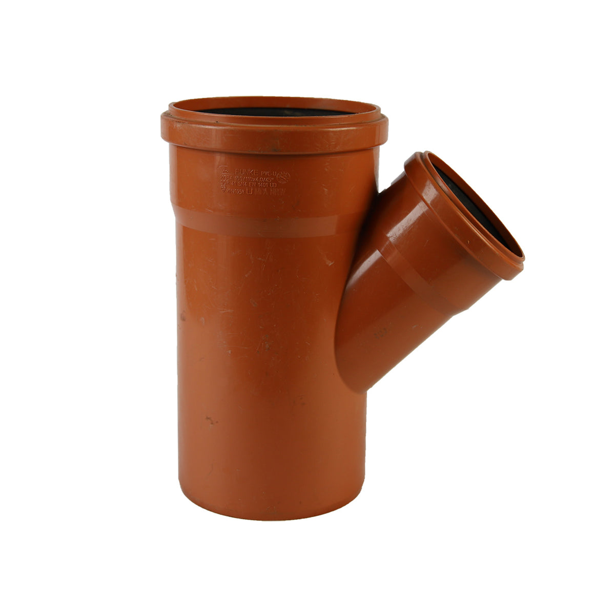 Double Socket 45 Branch Unequal 160mm x 110mm – Discount Builders Merchant