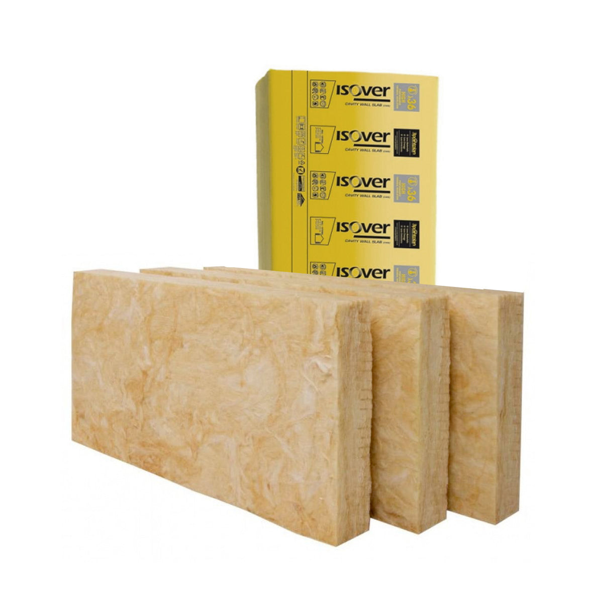 Isowool 75mm Cavity Slab 8.74 m2 Insulation – Discount Builders Merchant
