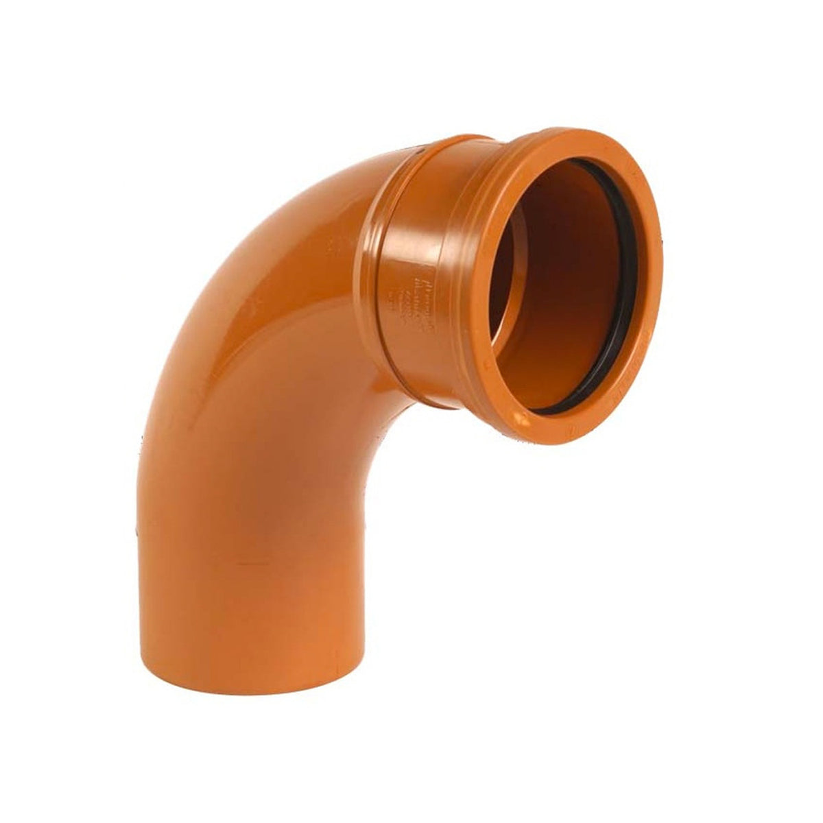 Single Socket 90 Bend Unerground 110mm – Discount Builders Merchant